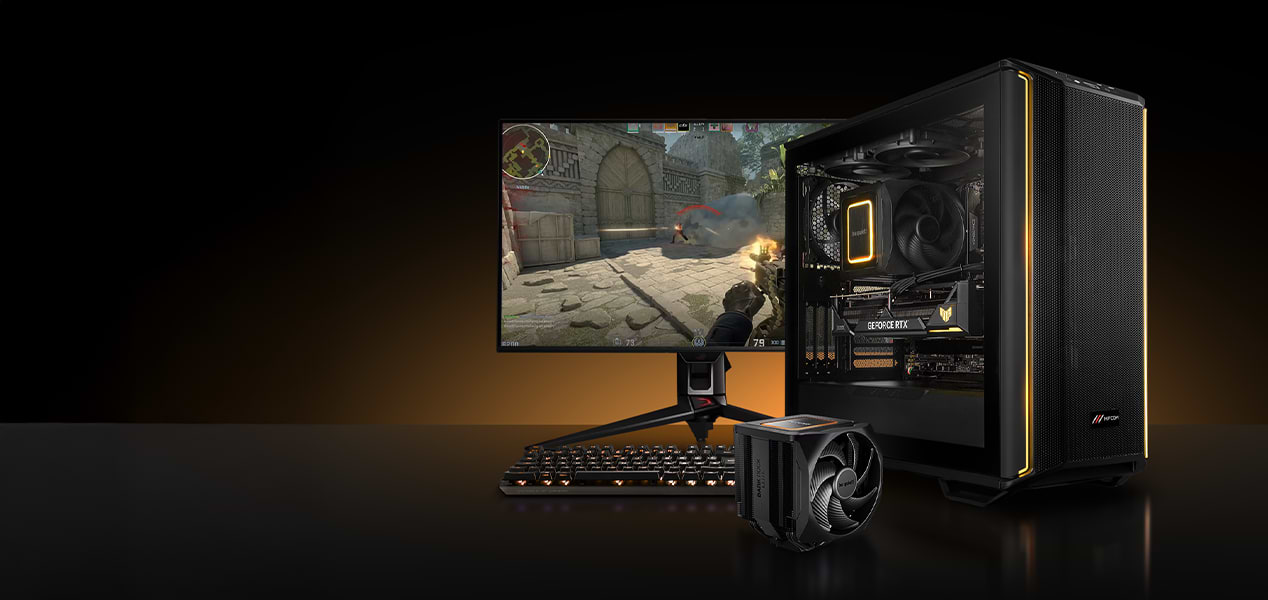 Silent Gaming PC kaufen – leise PCs für Gamer | MIFCOM