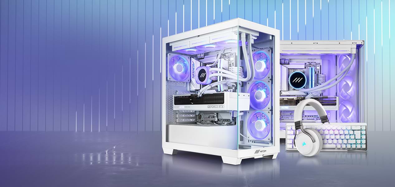 Ästhetik trifft Leistung | MIFCOM White Gaming PCs